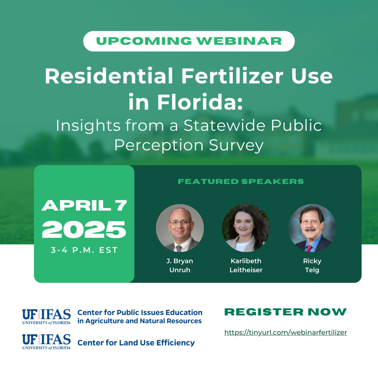 Residential Fertilizer Use in Florida: Insights from a Statewide Public ...